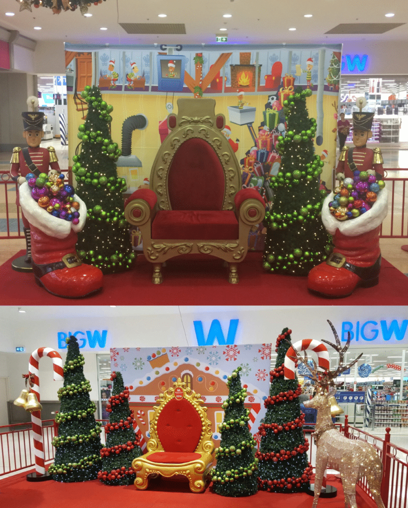T&C Visual Displays - Santa Settings